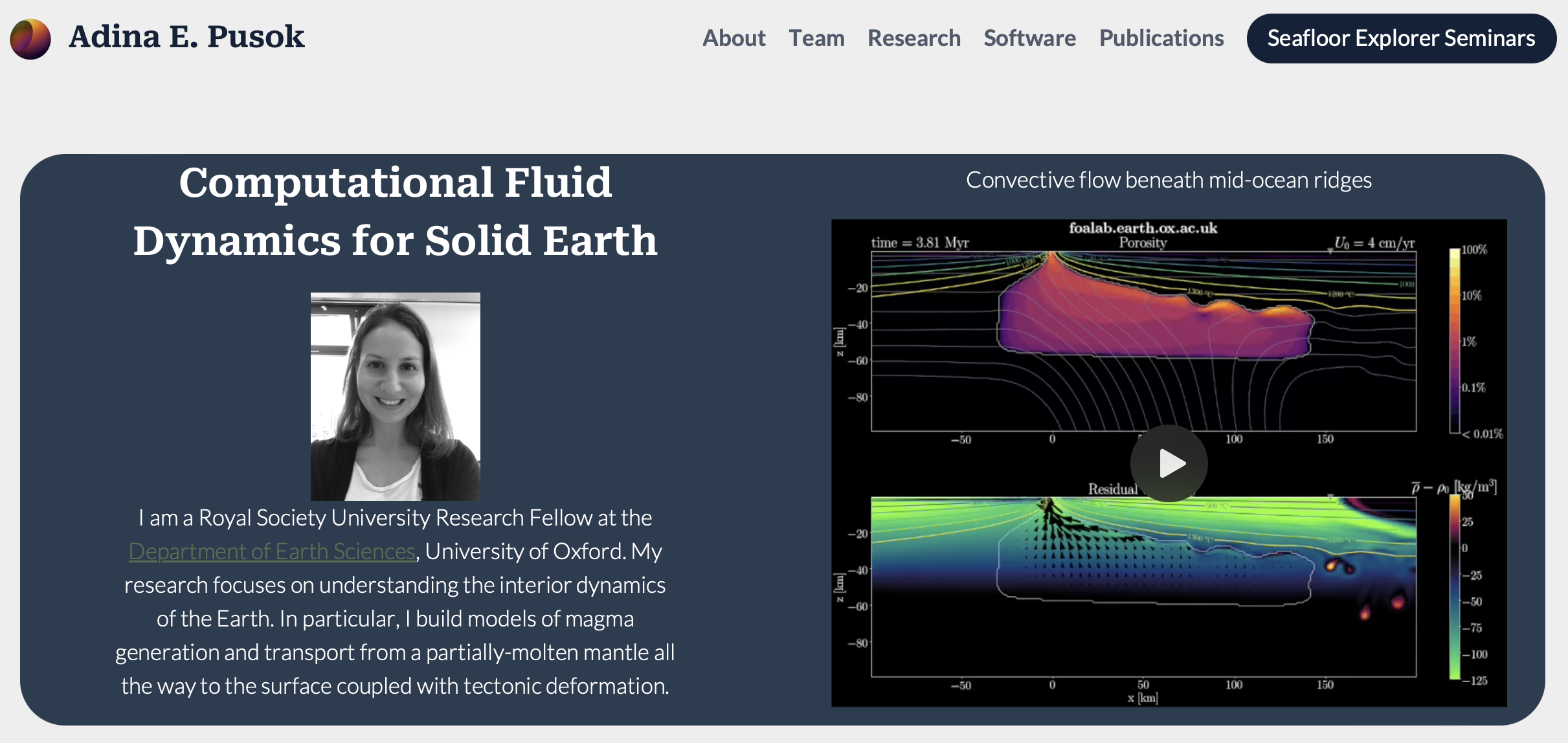 Adina Pusok | I'm building my Earth model